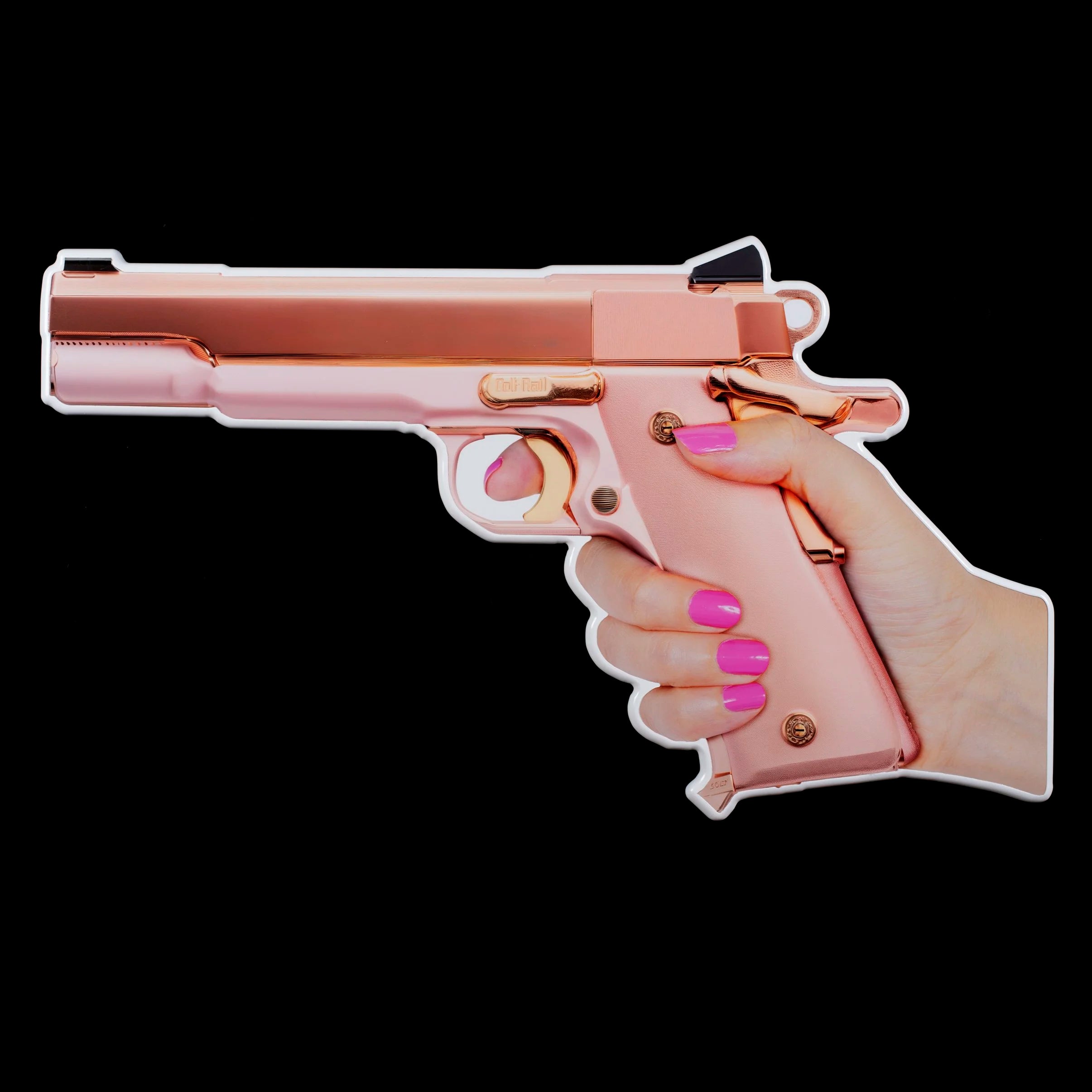 Pink Colt Wall Sculpture – Limited Edition Photographic Art by Rory Fi ...